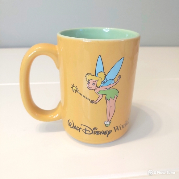 Walt Disney | Dining | Vintage Walt Disney World Tinker Bell Fairy ...